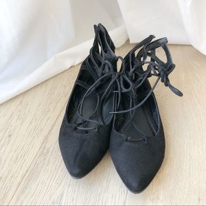 Missguided | Shoes | 3 For 25 Missguided Lace Up Flats | Poshmark